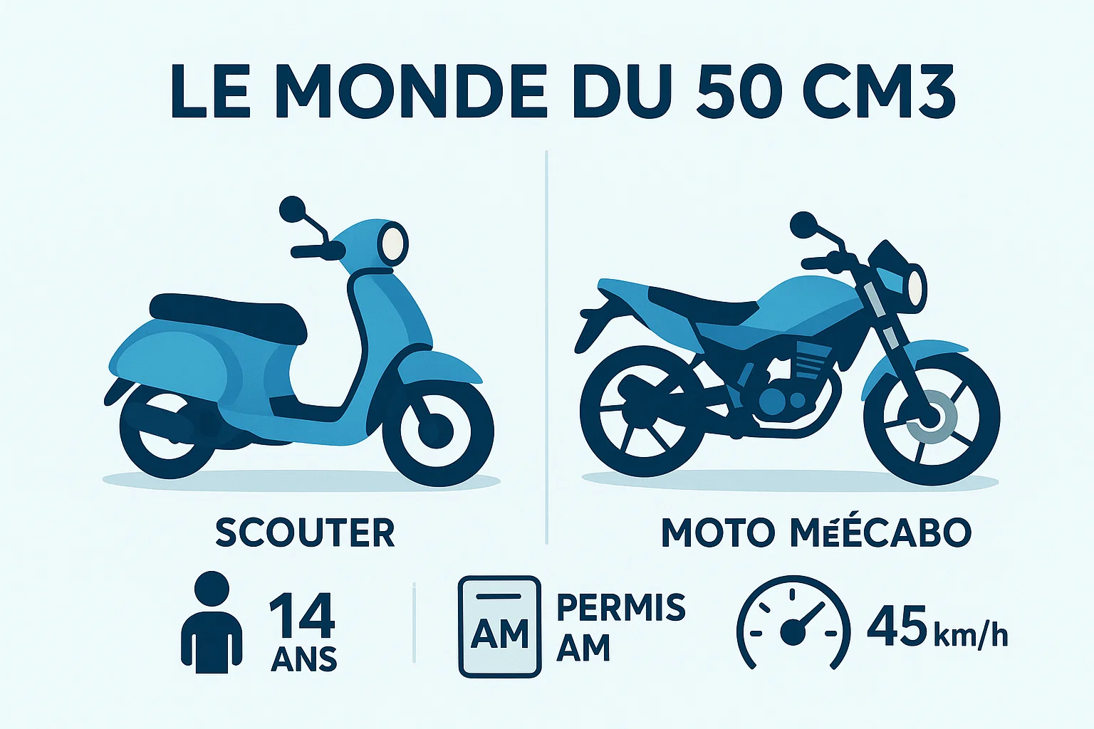 50 cm3 : Le Guide Complet du Cyclomoteur (Permis, Prix)